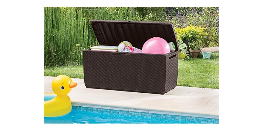 Keter Capri Outdoor Plastic Storage Box