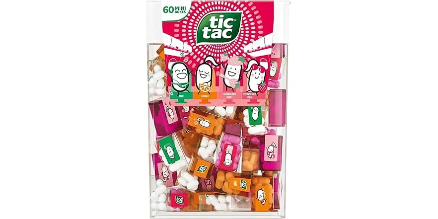 Tic Tac Mini Mix Strawberry Edition