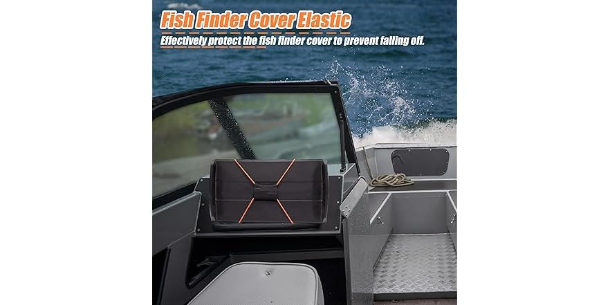 2 Pcs Fishing Graph Cover Strap