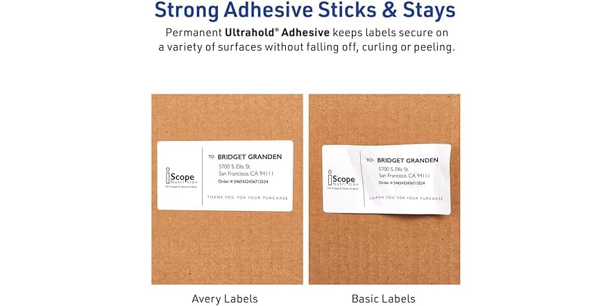 Avery Waterproof Printable Shipping Labels