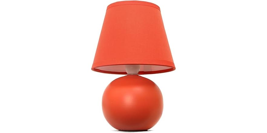 Simple Designs Mini Ceramic Lamp