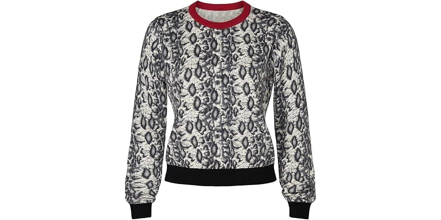 Koche Grey Python Print Sweater (M)