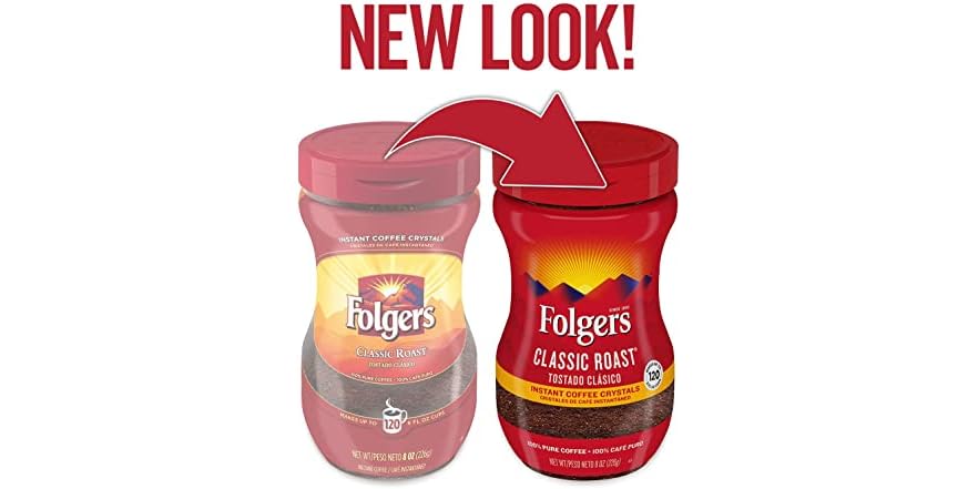 Folgers Instant Coffee 8oz