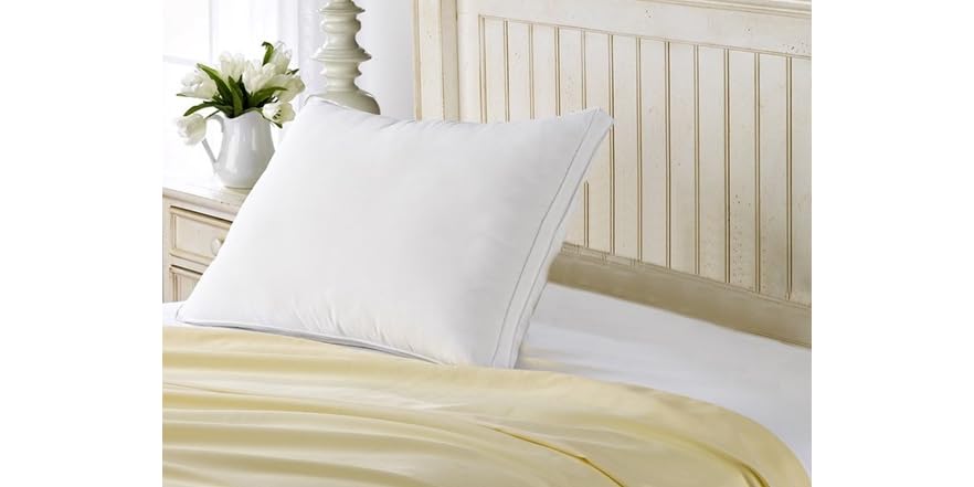 Gusseted Microfiber Gel Filled Pillow- Pick Style