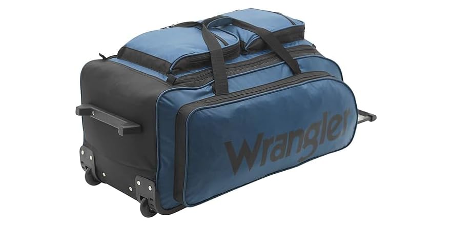 Wrangler 30" Wesley Rolling Duffel Bag