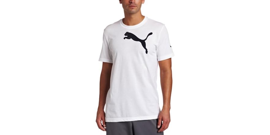 Puma Basic Cat T-Shirt - White