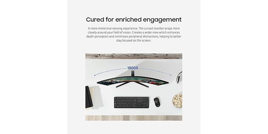 Samsung 27" FHD Monitor | LS27D366GANXZA (Open Box)