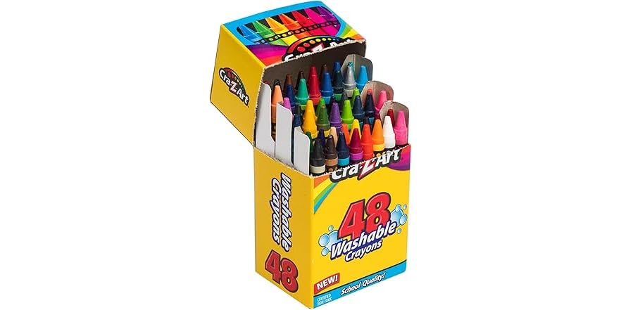 Cra-Z-Art Washable Classic Crayons