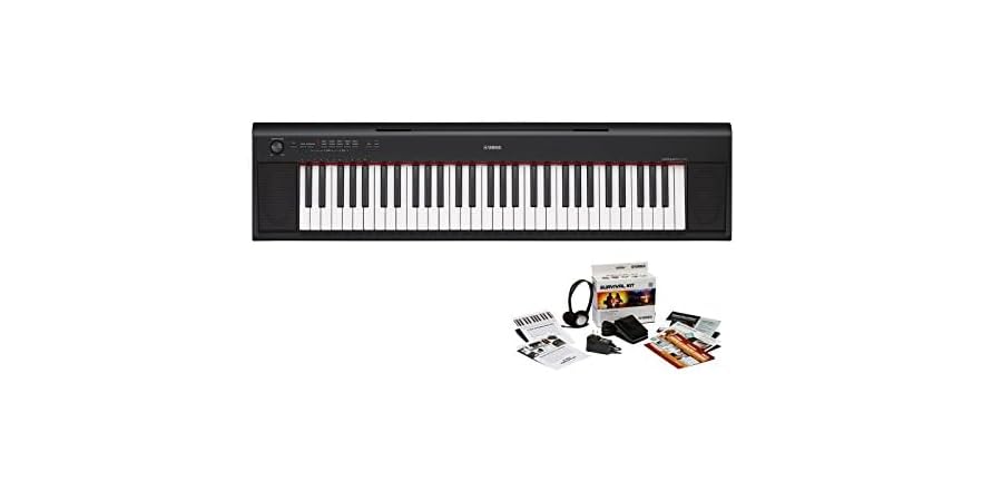 Yamaha NP-12B 61-Key Piaggero Digital Piano Black