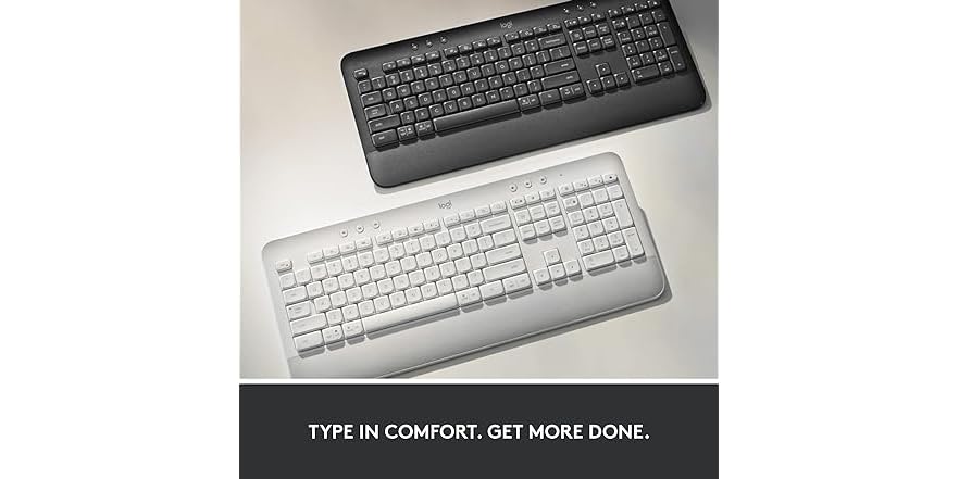 Logitech K650 Wireless Keyboard - Graphite