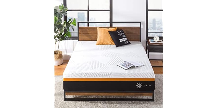ZINUS 12 Inch Cooling Copper Mattress
