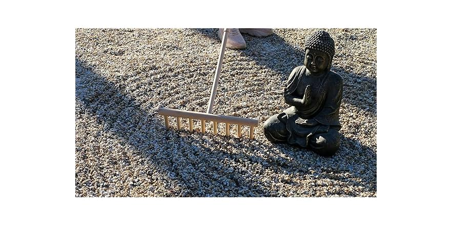 Outdoor 48" Zen Garden Rake Tool