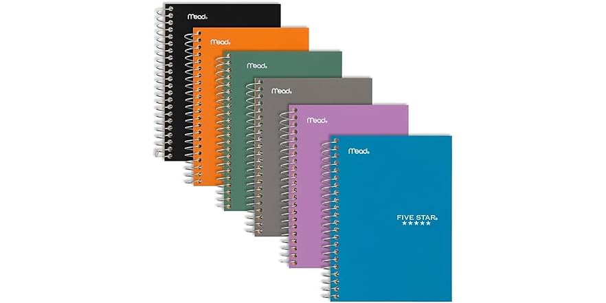Five Star Personal Spiral Notebook