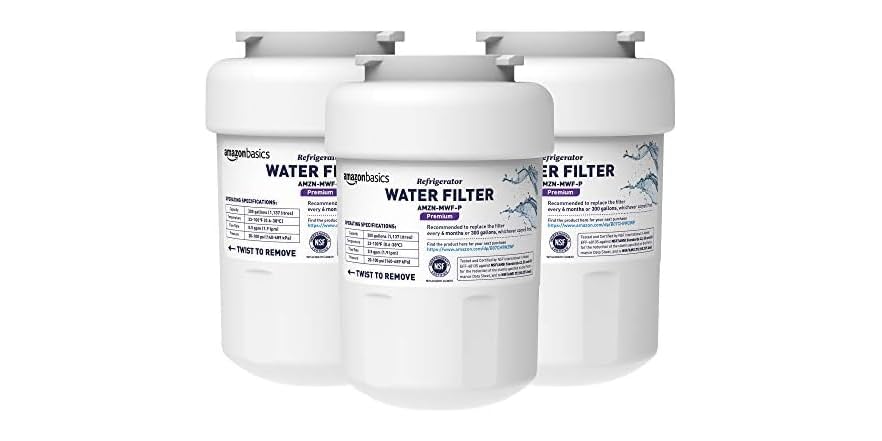 Amazon Basics GE MWF Filter 3-Pack