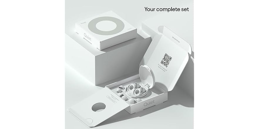 Loop Quiet Ear Plugs for Noise - White