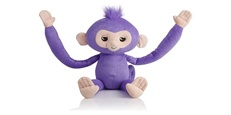 Interactive Plush Baby Monkey
