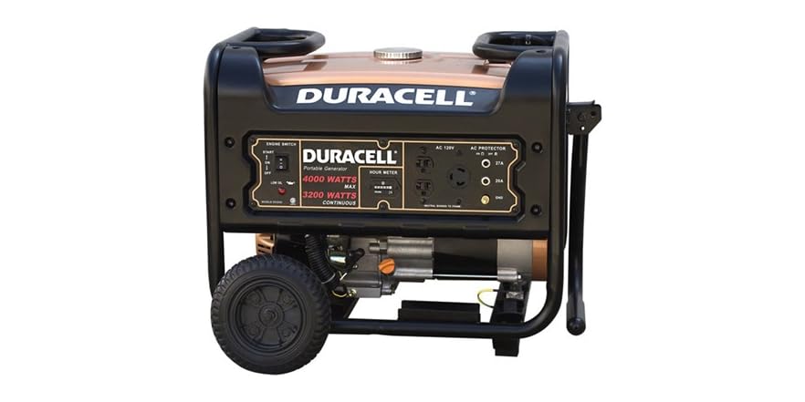 Duracell 4,000-Watt Gas Generator