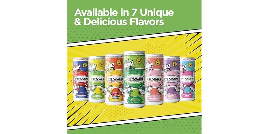 (12 Pack) Impulse Energy Island Margarita