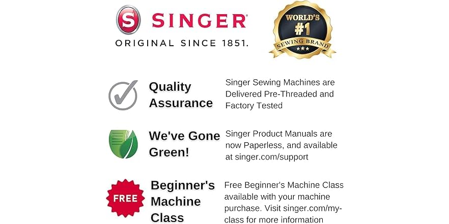 SINGER | 4423 Heavy Duty Sewing Machine With Included Accessory Kit ...