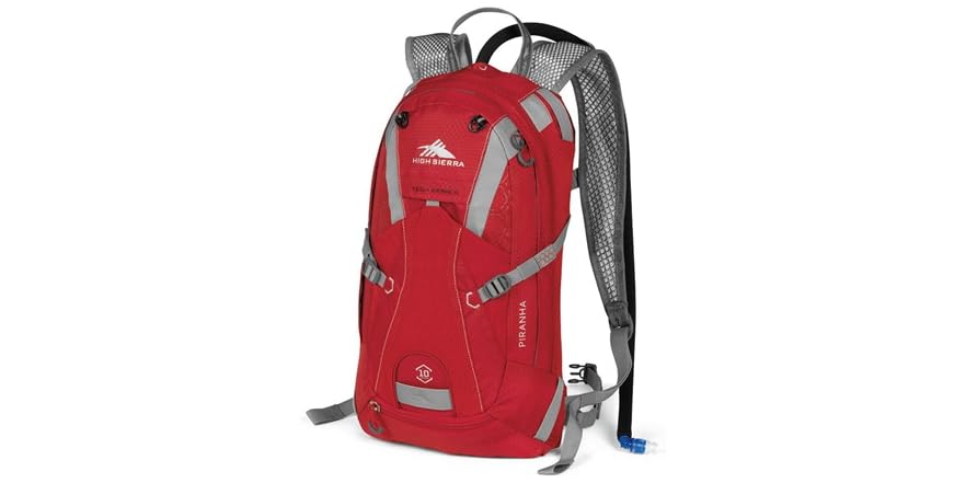 High Sierra Piranha 10L Backpack - Red