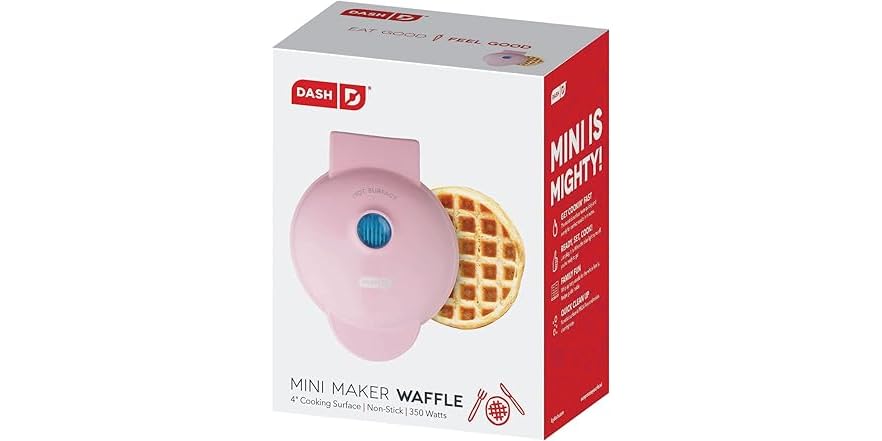 DASH Mini Maker for Individual Waffles