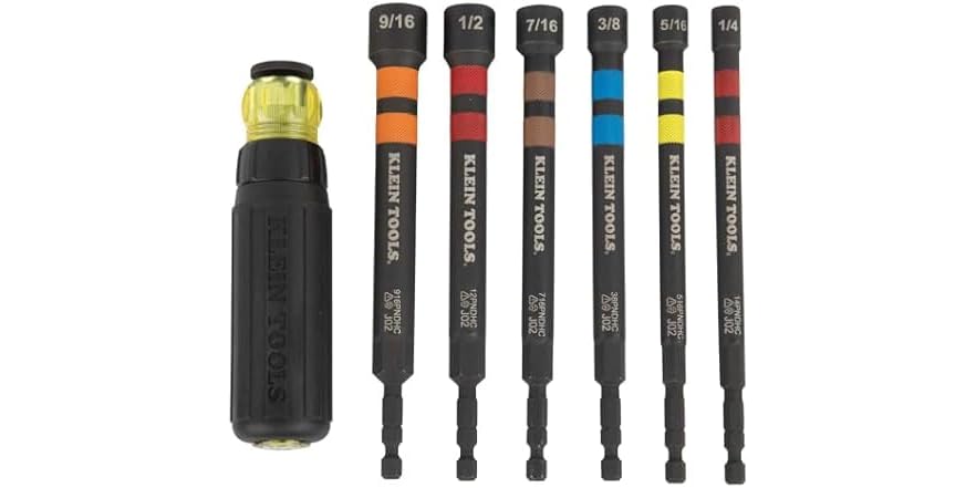 Klein Tools 32950 Ratcheting Nut Driver Set