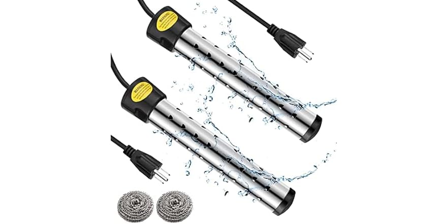 Portable Water Electric Heater 2 Pack