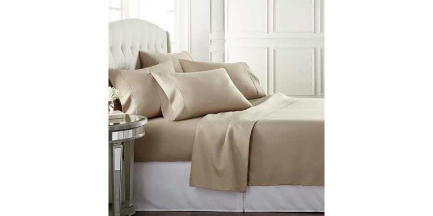 Milano 100% Cotton 4 Piece Sheet Set