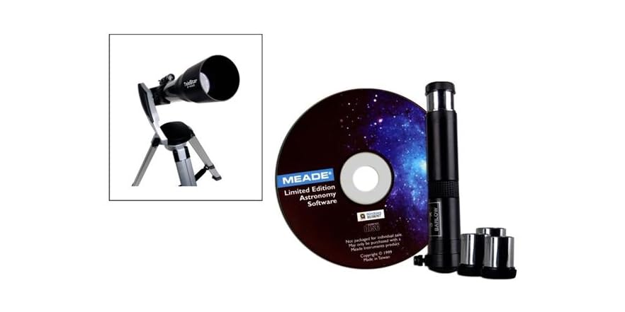 Meade Telestar NG-60 60mm (2.4”) Refracting Telescope w/StarLocator Astro Software