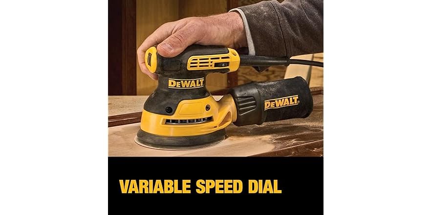 DEWALT DWE6423K Random Orbit Sander, 5-Inch