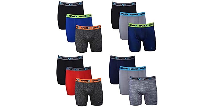 Tony Hawk Performance Boxer Briefs 12PK