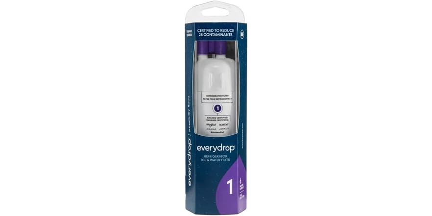 everydrop EDR1RXD1 Refrigerator Filter 1, One-Pack