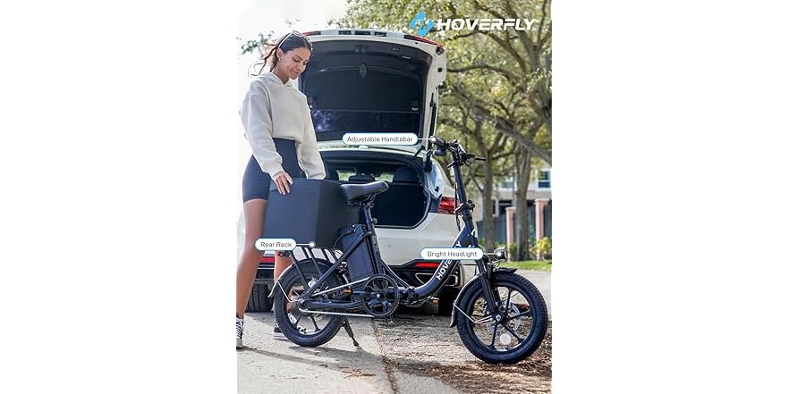 HOVERFLY H3 16" Electric Bike Max 28Mi Range
