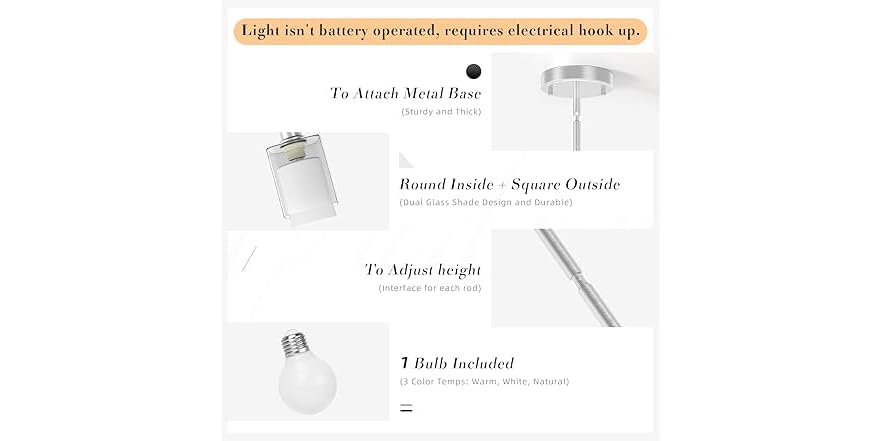 Lightbiz Pendant Kitchen Island Lighting