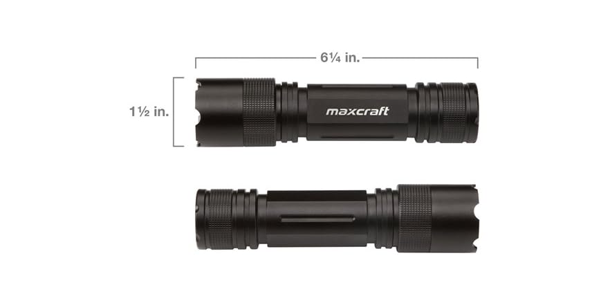 MAXCRAFT 3-watt LED Flashlight