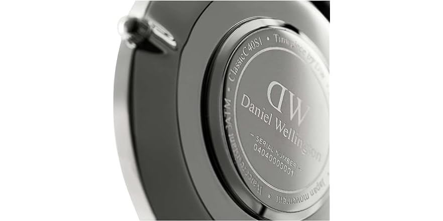 DW Silver/Black Sheffield Watch