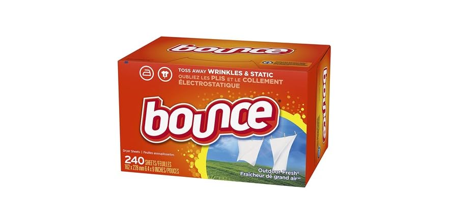 Bounce Fabric Softener Sheets
