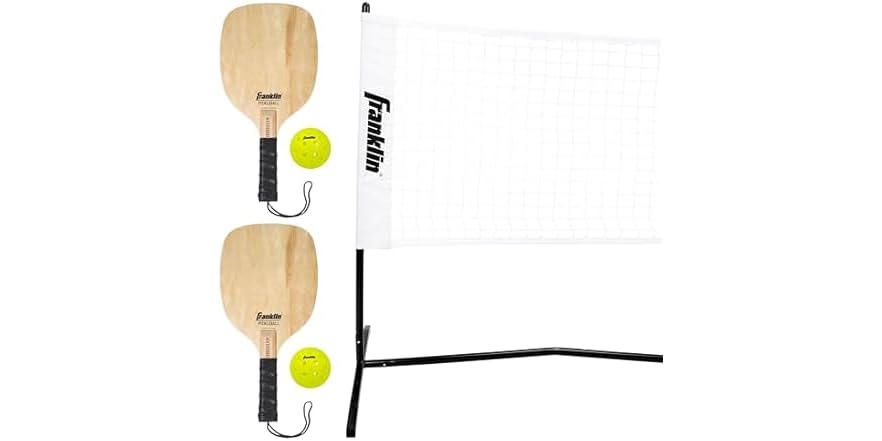 Franklin Half Court Size Pickleball Net Set