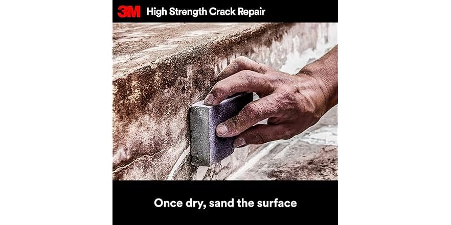3M High Strength Crack Repair, Squeeze Tube, 7 oz.