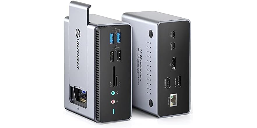 UtechSmart 15 in 1 USB C Docking Station