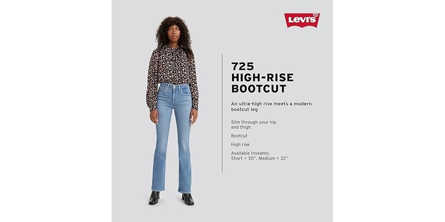 Levi's Women's 725 High Bootcut Jeans