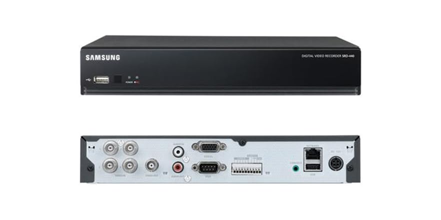 4-Channel / 4-Camera DVR Security System with 500GB HDD
