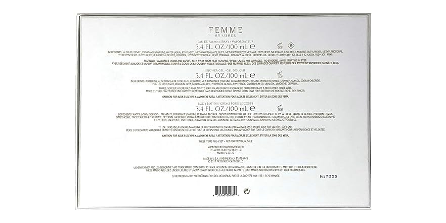 Usher Femme Gift Set for Women