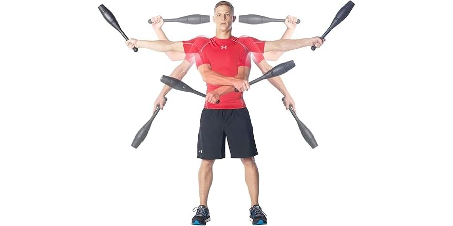 Ultimate Body Press Indian Clubs 1lb Pair