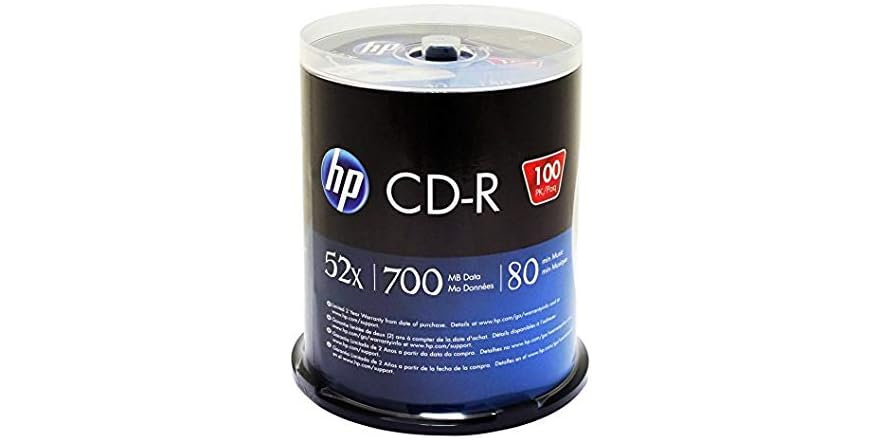 HP 52x 700mb CDR 100 Pack Spindle