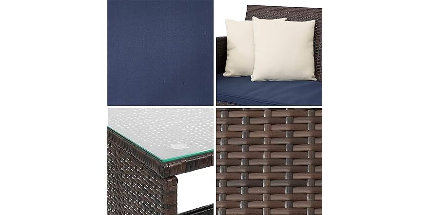 Sunnydaze Décor Ardfield 4-Piece Patio Set