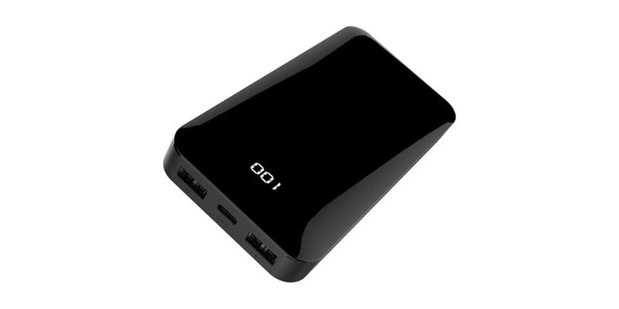 (2 Pack) Acesori PowerSlim 10,000mAh Thin Power Bank