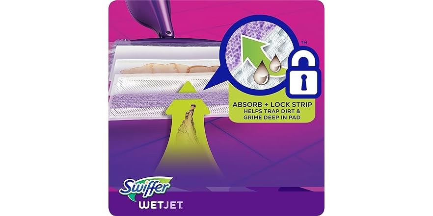 Swiffer Wetjet Hardwood Mop Pad Refills