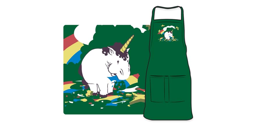 Fat Unicorn Apron