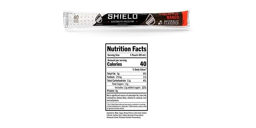 SHIELD Electrolyte Pops 36ct